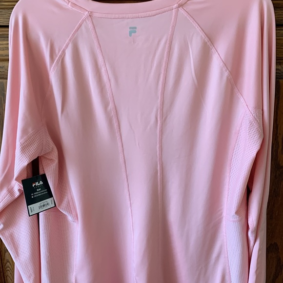 Fila | Tops | Womens Pink Fila Long Sleeve Active Toptee Size Xxl ...